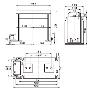 LZZBJ9-12/150b/2S(AS12/150b/2S)型电流互感器 - 10kV互感器 - 北京恒源利通
